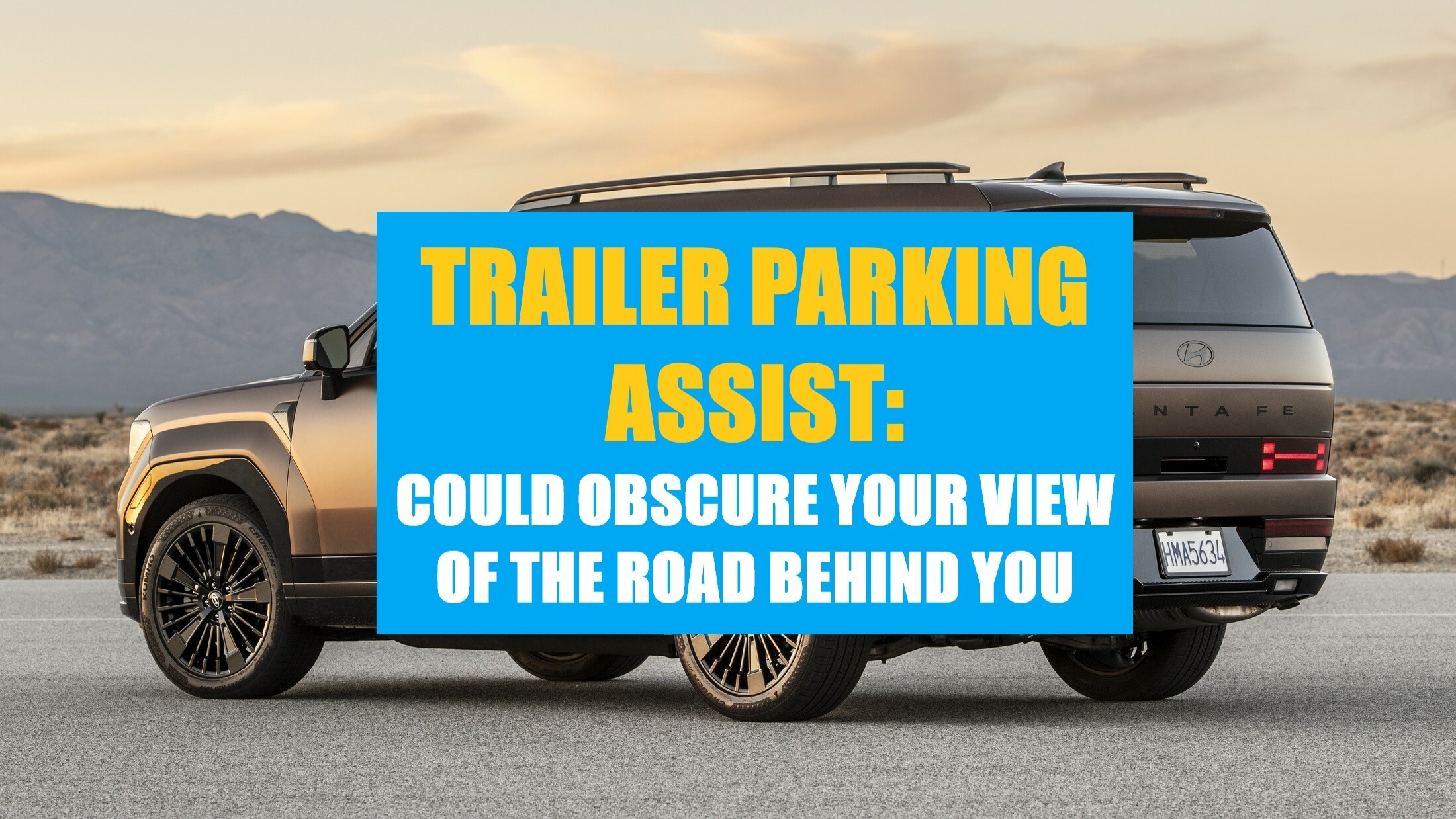 A Pop-Up Could Block 2024 Hyundai Santa Fe’s Backup Camera Visibility ...