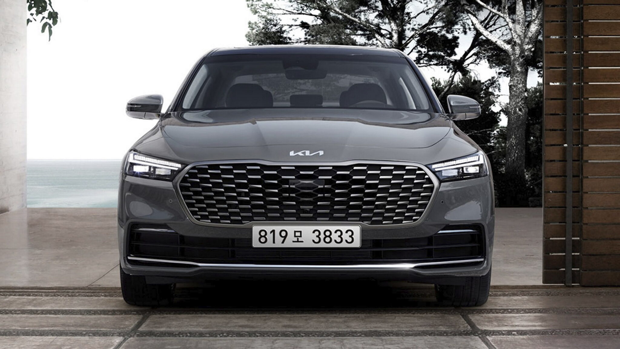Kia’s Flagship K9 Sedan Updated With A New Grille And Fresh Features ...