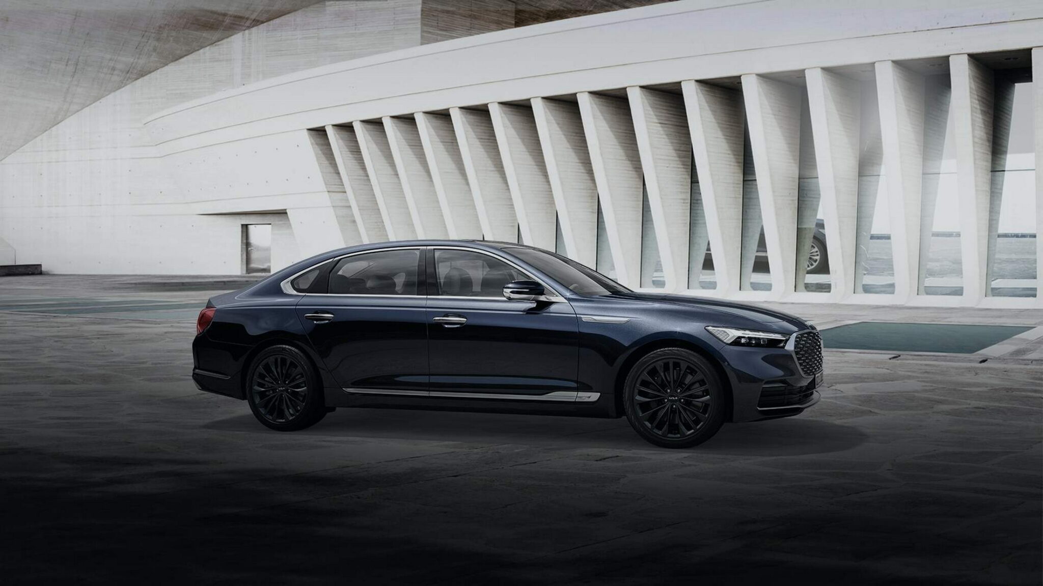 Kia’s Flagship K9 Sedan Updated With A New Grille And Fresh Features ...