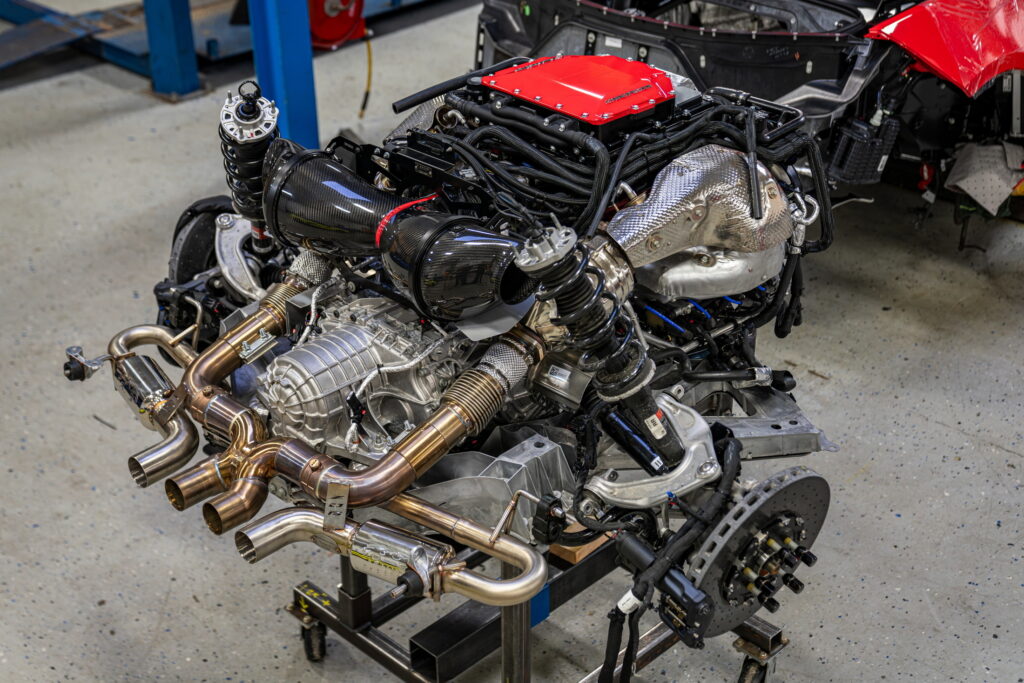 World’s First Supercharged Corvette E-Ray Pushes 734 HP At The Wheels ...