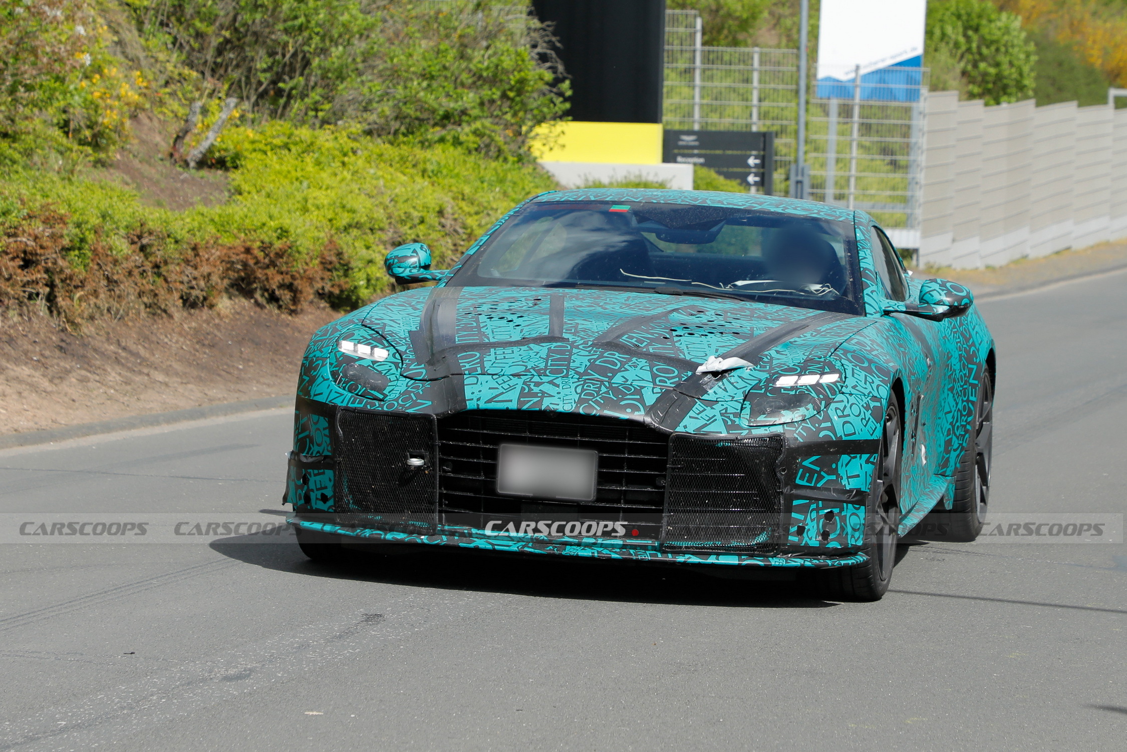 New Aston Martin DBS Reveals More Skin Amidst V12 Rumors | Carscoops