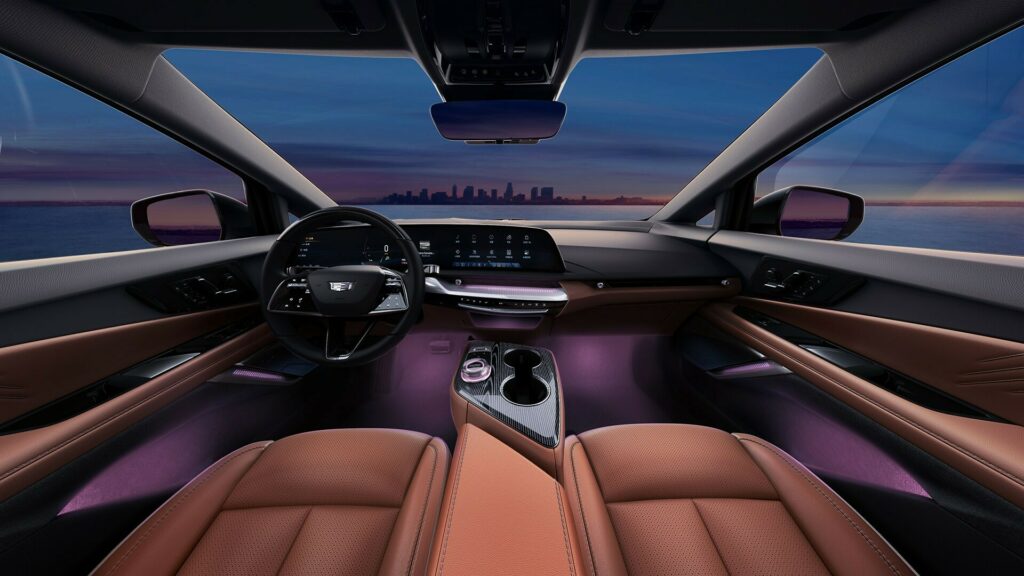 Cadillac Optiq Offers Two Batteries, Available AWD And 33-Inch Display ...