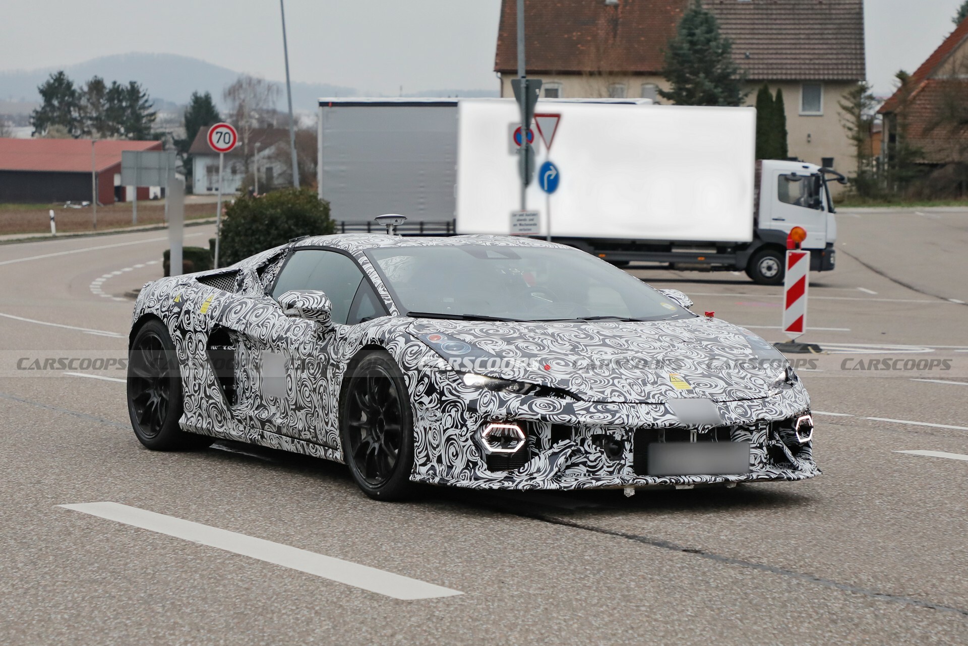 2025 Lamborghini Temerario Drops Camo And Shows Front Passenger Display ...