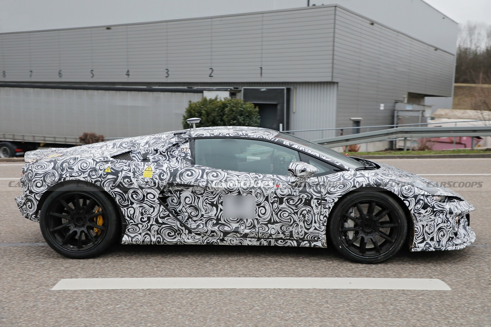 2025 Lamborghini Temerario Drops Camo And Shows Front Passenger Display ...