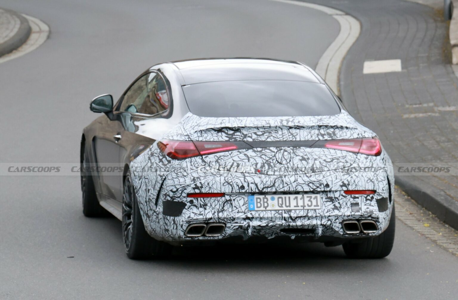 This Mercedes-AMG CLE 63 Prototype Appears To Eschew PHEV Power | Carscoops