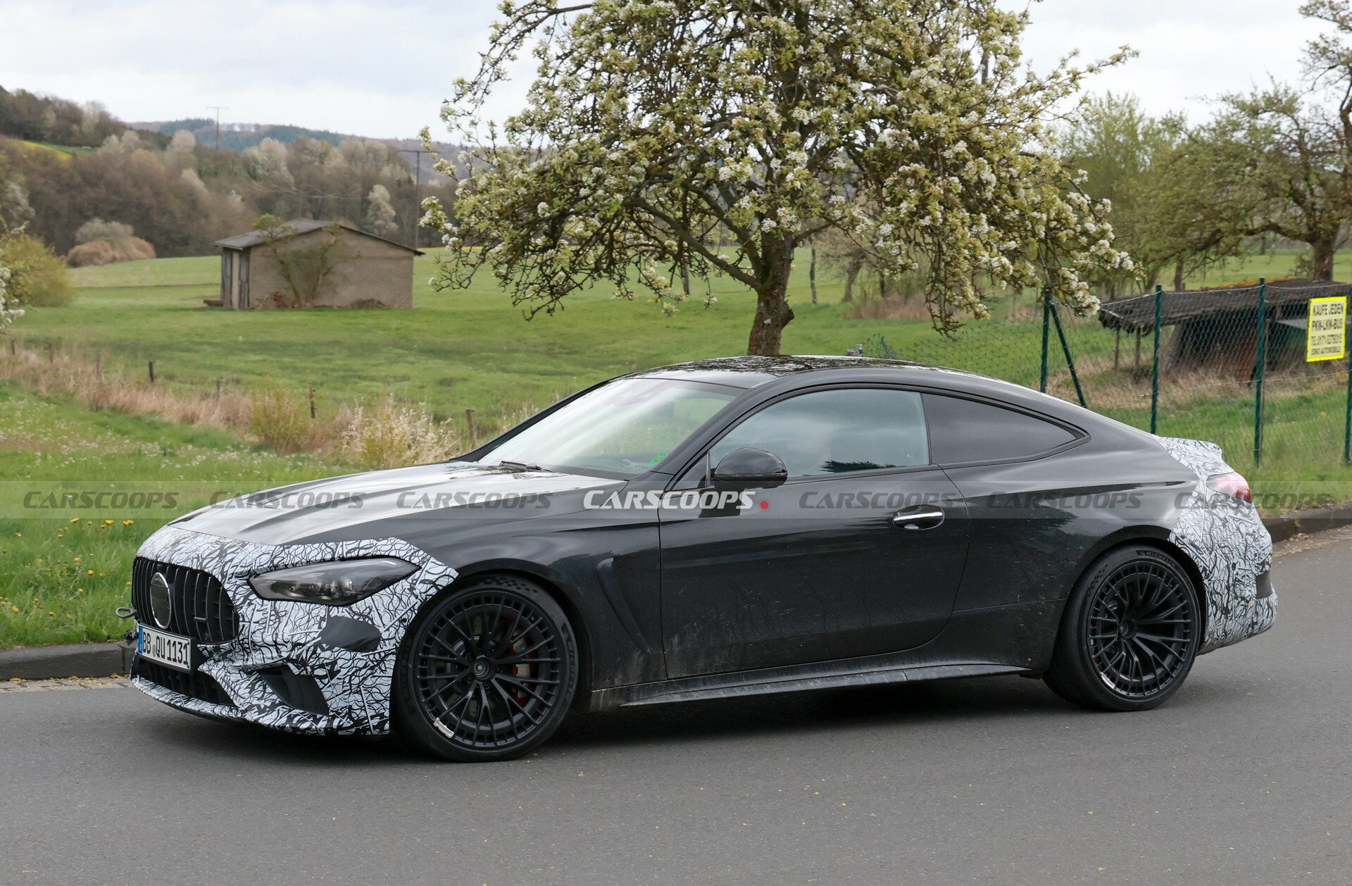 This Mercedes-AMG CLE 63 Prototype Appears To Eschew PHEV Power | Carscoops