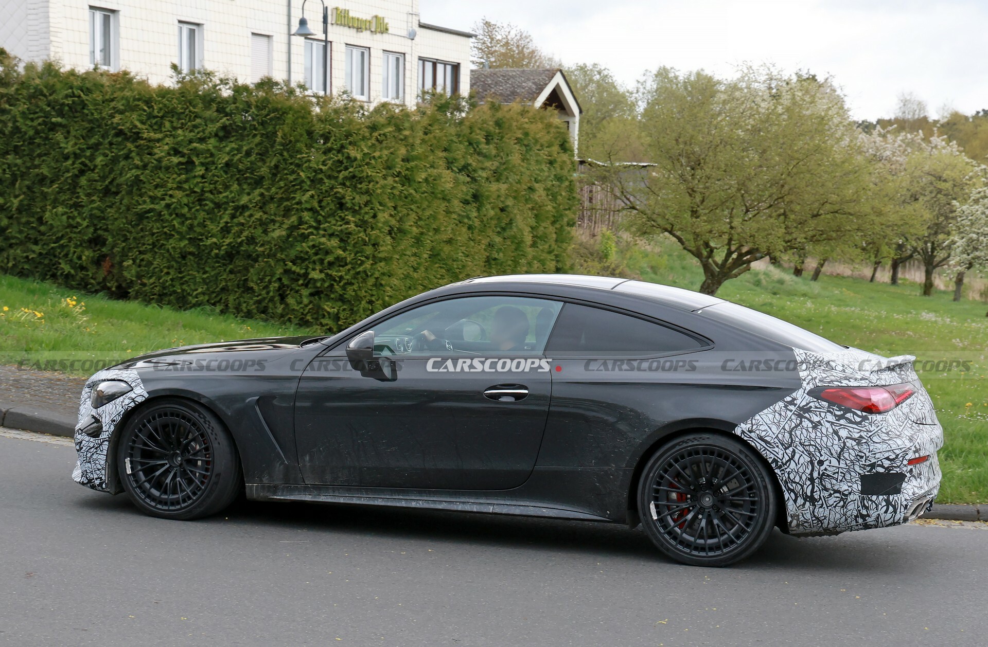 This Mercedes-AMG CLE 63 Prototype Appears To Eschew PHEV Power | Carscoops