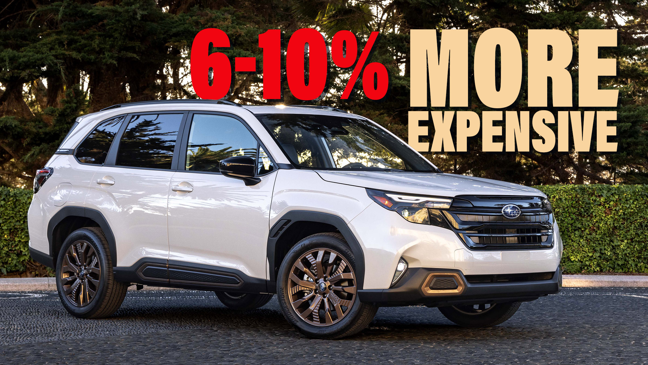 2025 Subaru Forester Gets Big Price Hikes Across The Board, Starts At ...