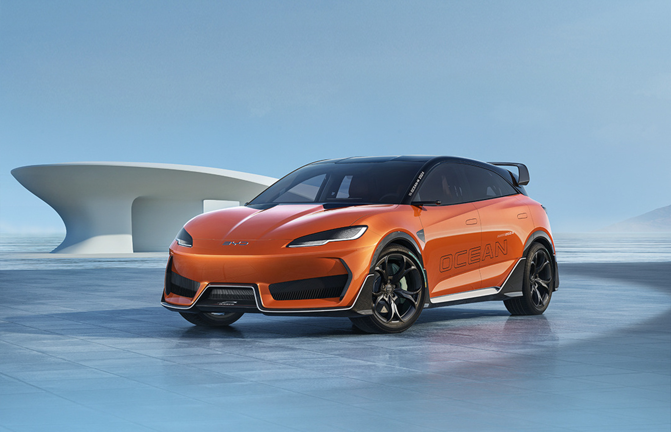 BYD Ocean M Hot Hatch Concept Previews This Summer’s Corolla-Sized EV ...