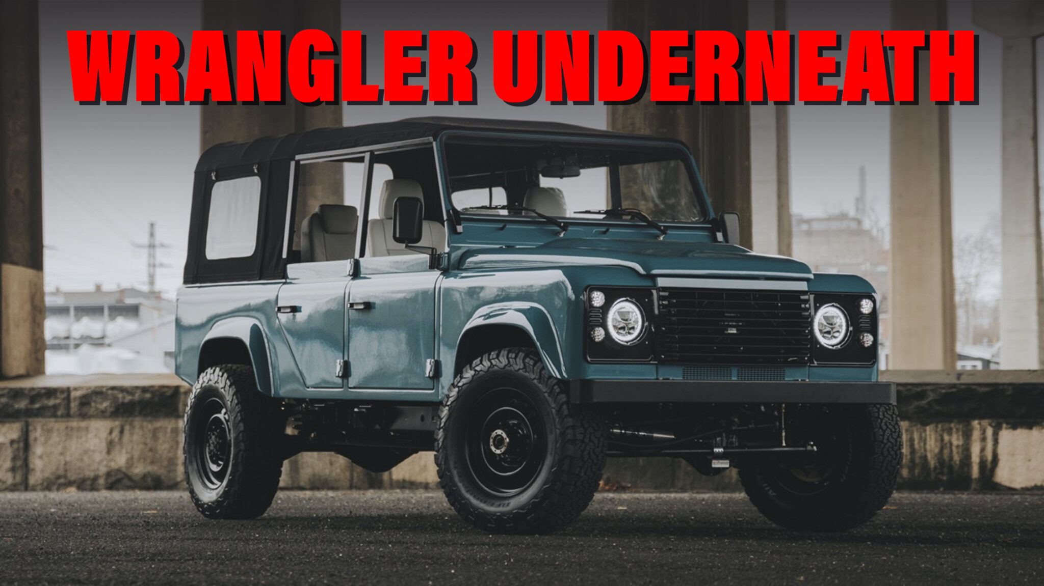 This Is What Happens When You Cross A Land Rover Defender Body With The ...