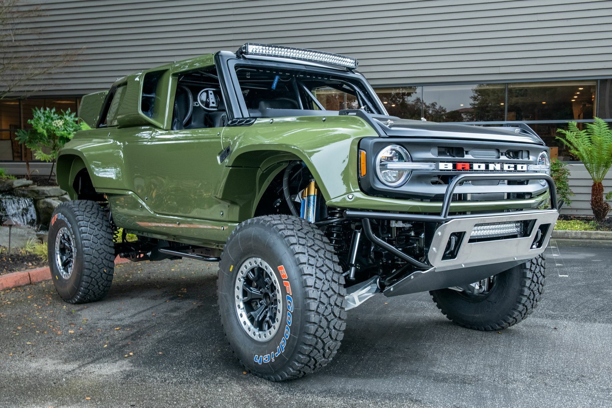 Would You Blow Supercar Cash On A Ford Bronco DR In Porsche NATO Green ...