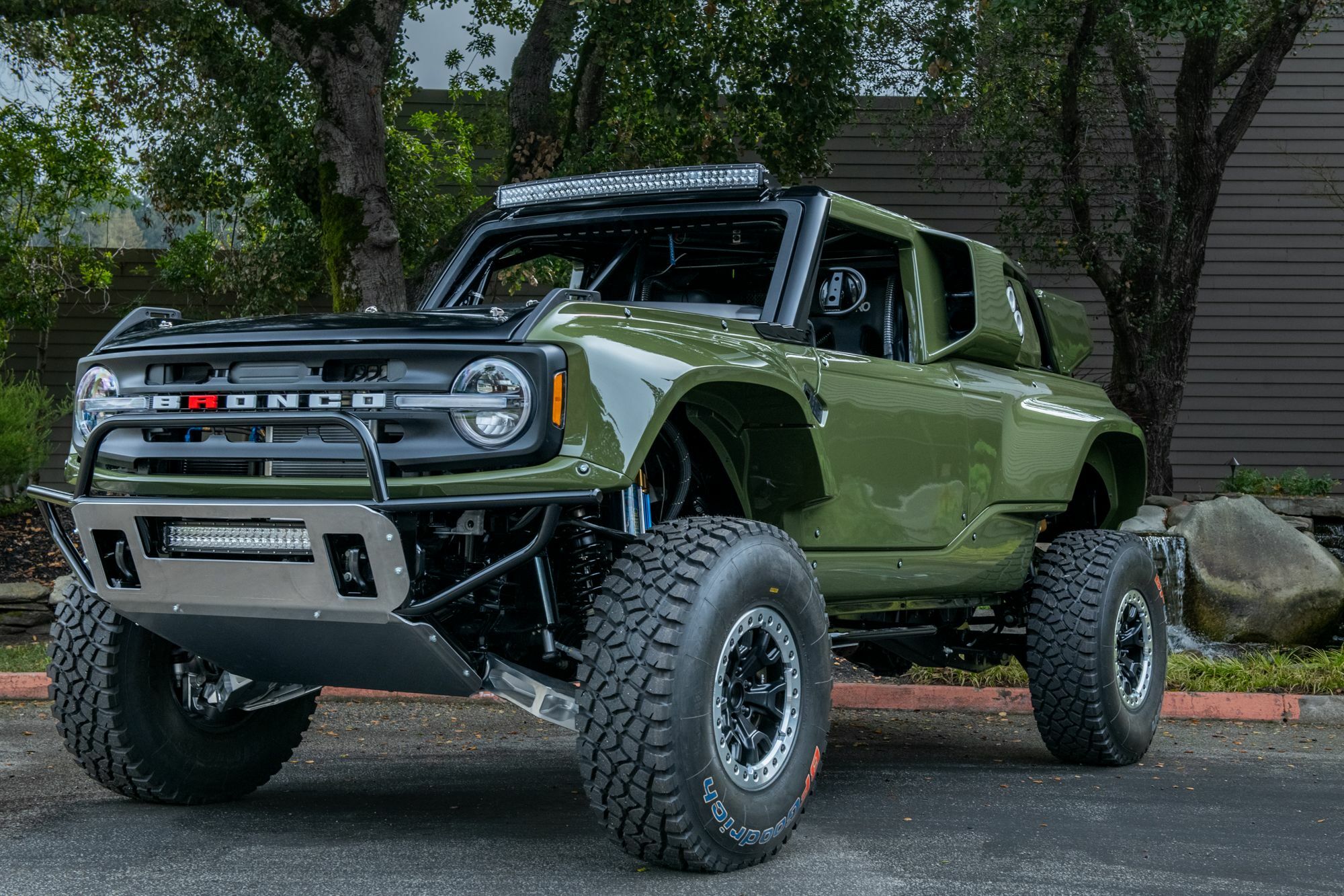 Would You Blow Supercar Cash On A Ford Bronco DR In Porsche NATO Green ...