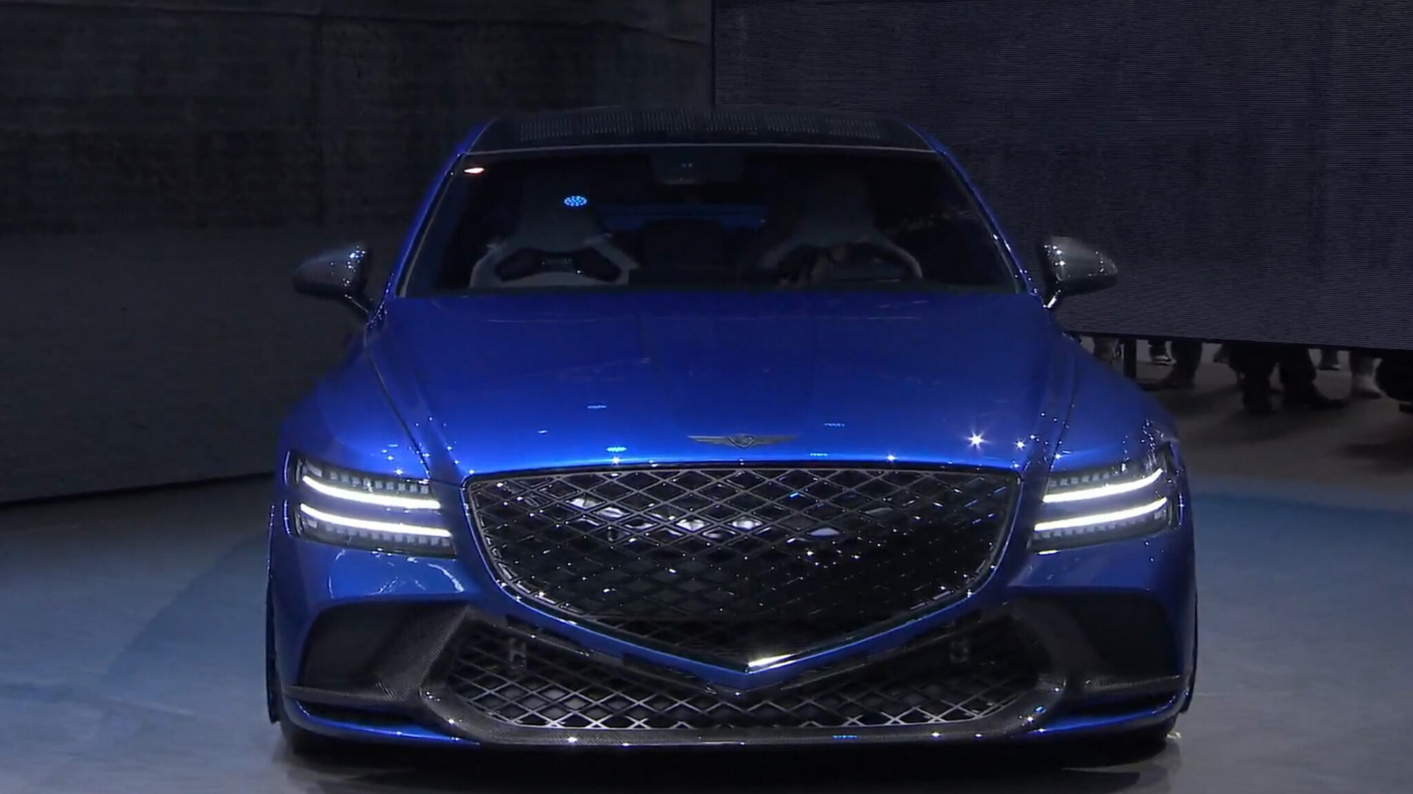 Genesis G80 Magma Hints At Performance Electric Sedan | Carscoops