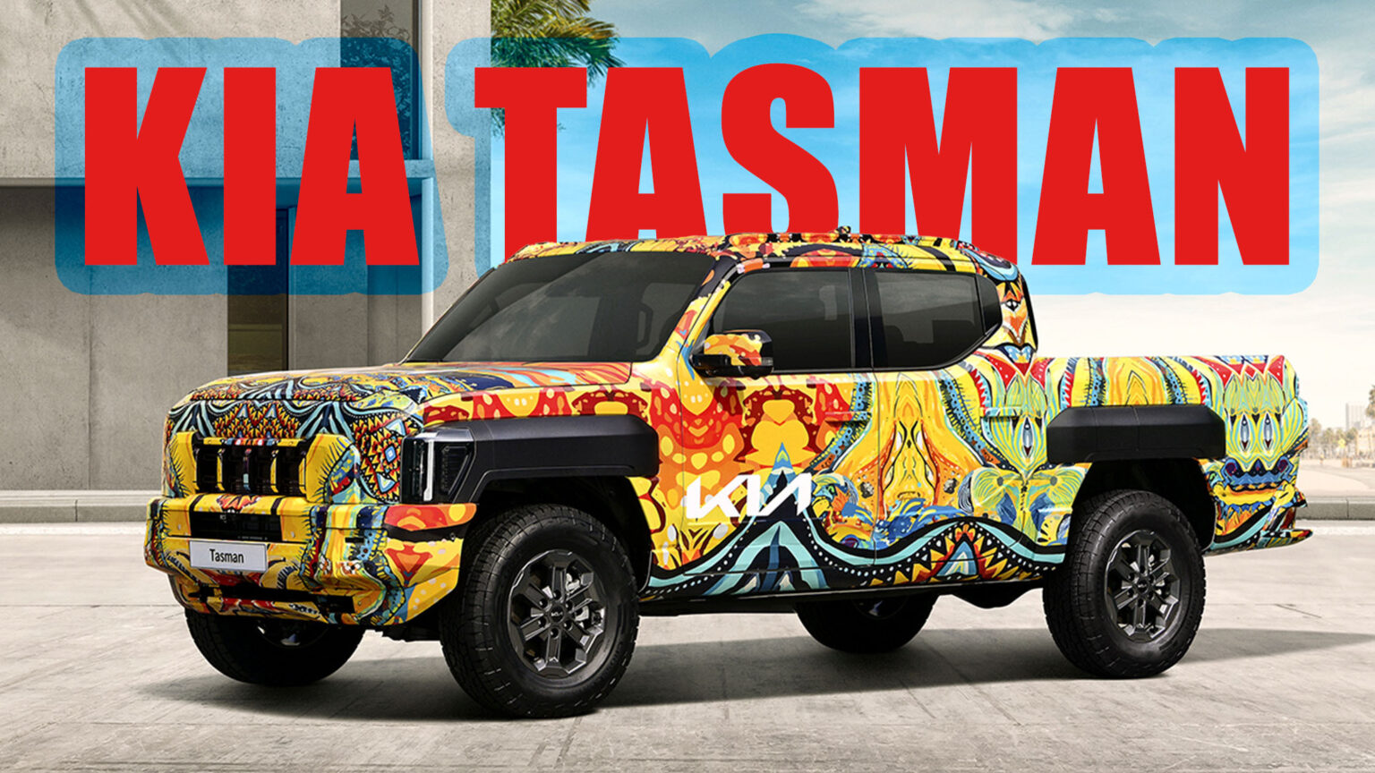 Kia Tasman | Carscoops
