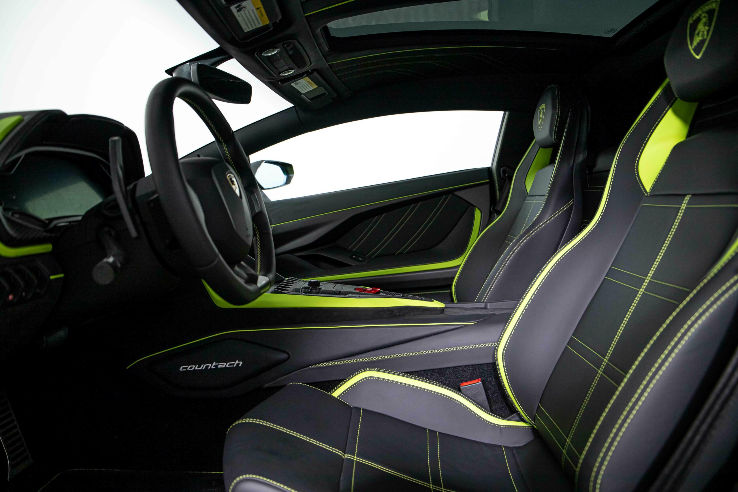 Neon Green Lamborghini Countach LPI 800-4 Is Your $3M Ticket To Endless ...