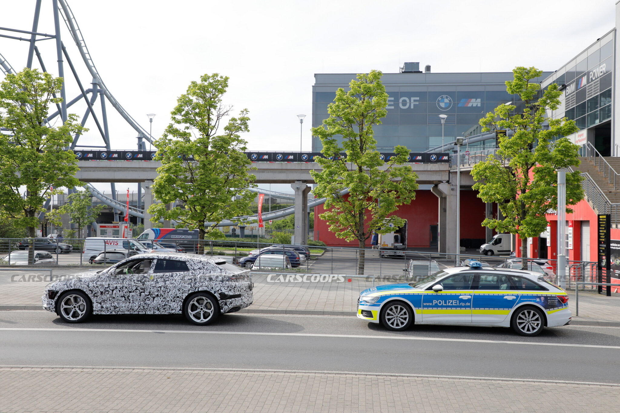 2025 Lamborghini Urus Prototype Pulled Over By Police | Carscoops