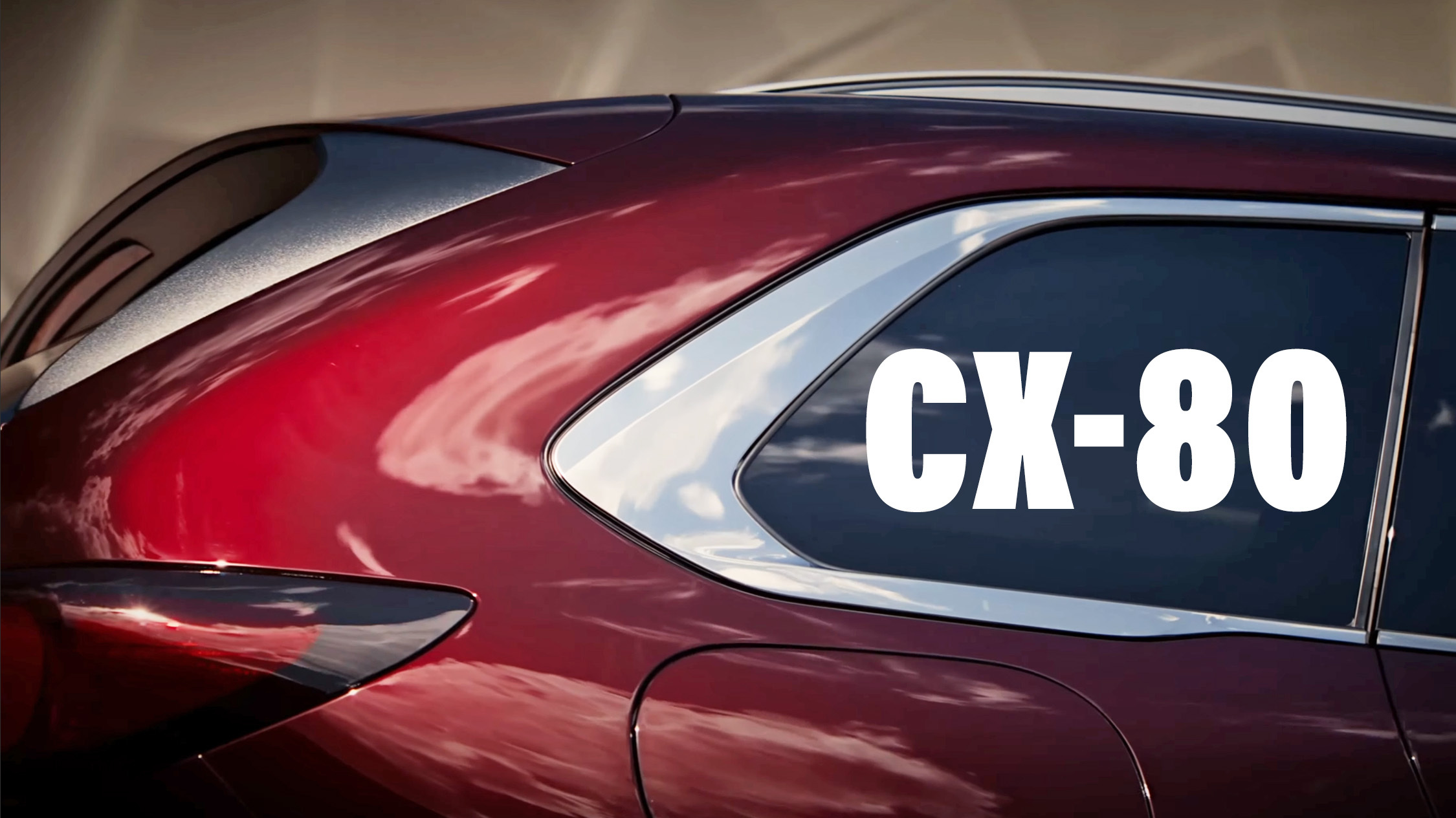 Mazda CX-80 Flagship SUV Teased For Europe, Debuts April 18 | Carscoops