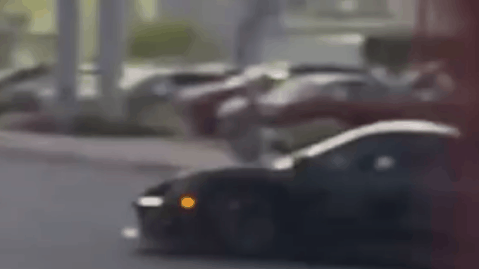 McLaren Senna Crashes Into A Lexus Dealership After Doing Donuts ...