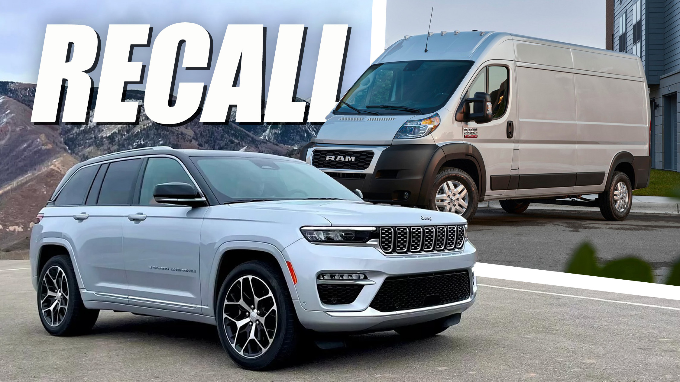 Jeep And Ram Recall 12 Vehicles Over Rearview Camera And ESC Glitches ...