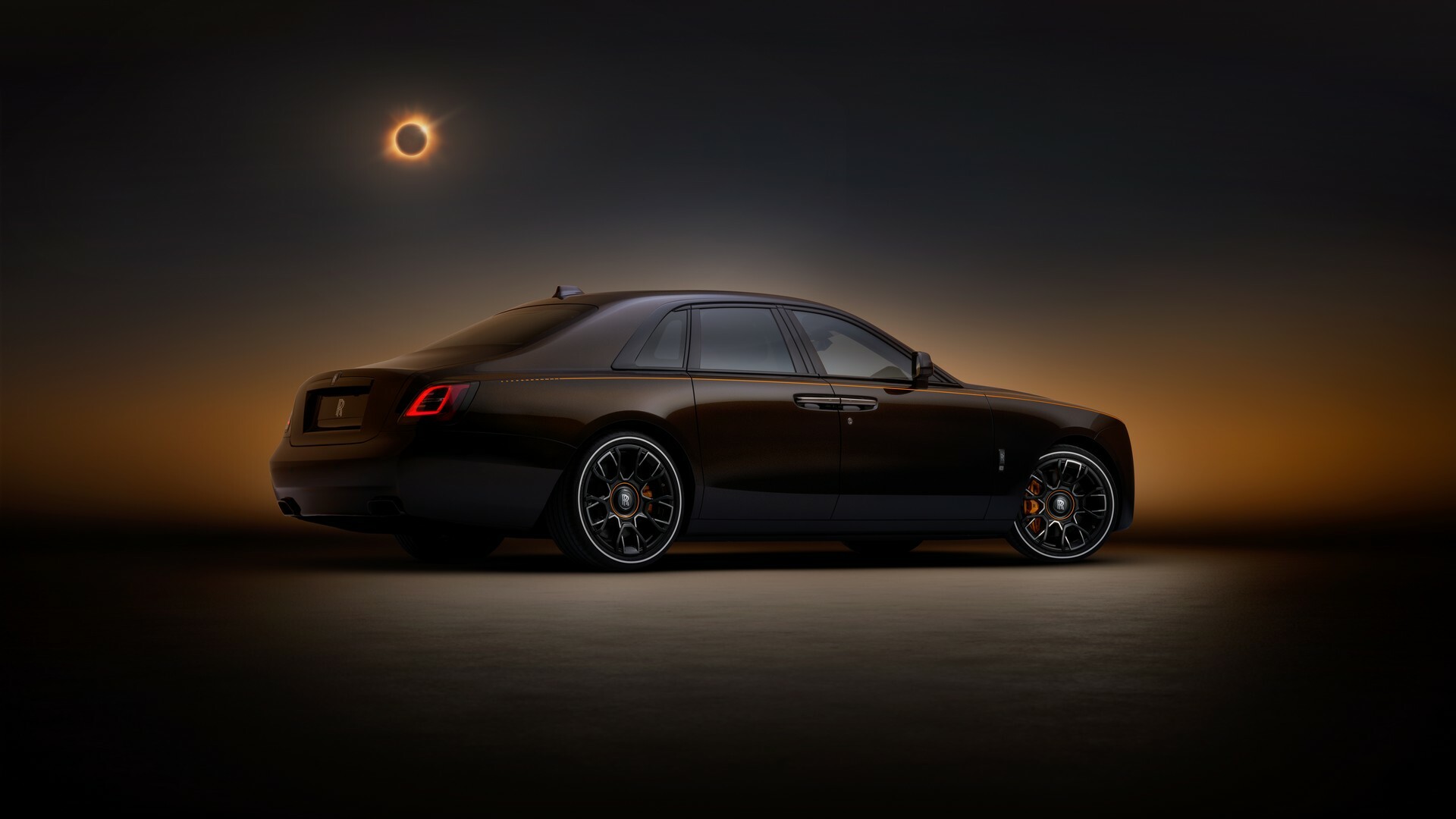 Rolls-Royce Showcases Ghost Ekleipsis At Solar Eclipse Viewing Event In ...