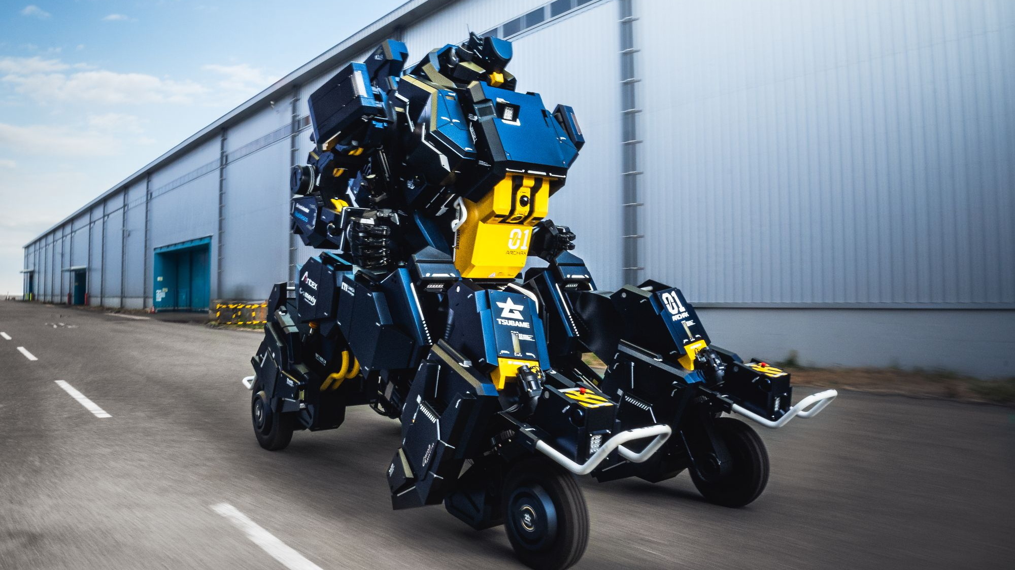 Buy This Giant Robot That Transforms Into A Vehicle And Live Your ...