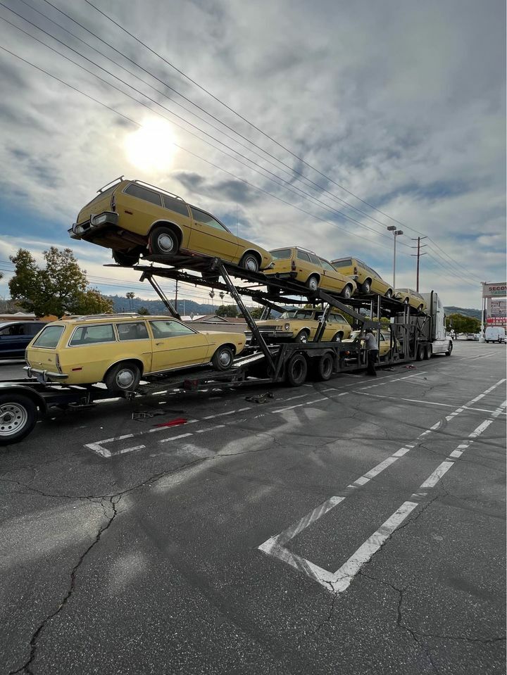 Someone Is Selling A Truckload Of Yellow Ford Pinto Wagons For $16k ...