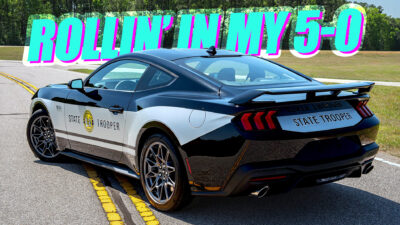 Return Of The Enforcer: NC Highway Patrol Gets 25 Ford Mustang GTs ...