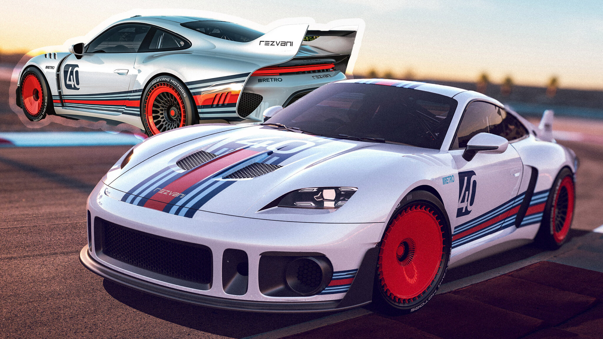 Rezvani Transforms New 911 With 935-Like Body, Calls It The Retro RR1 ...