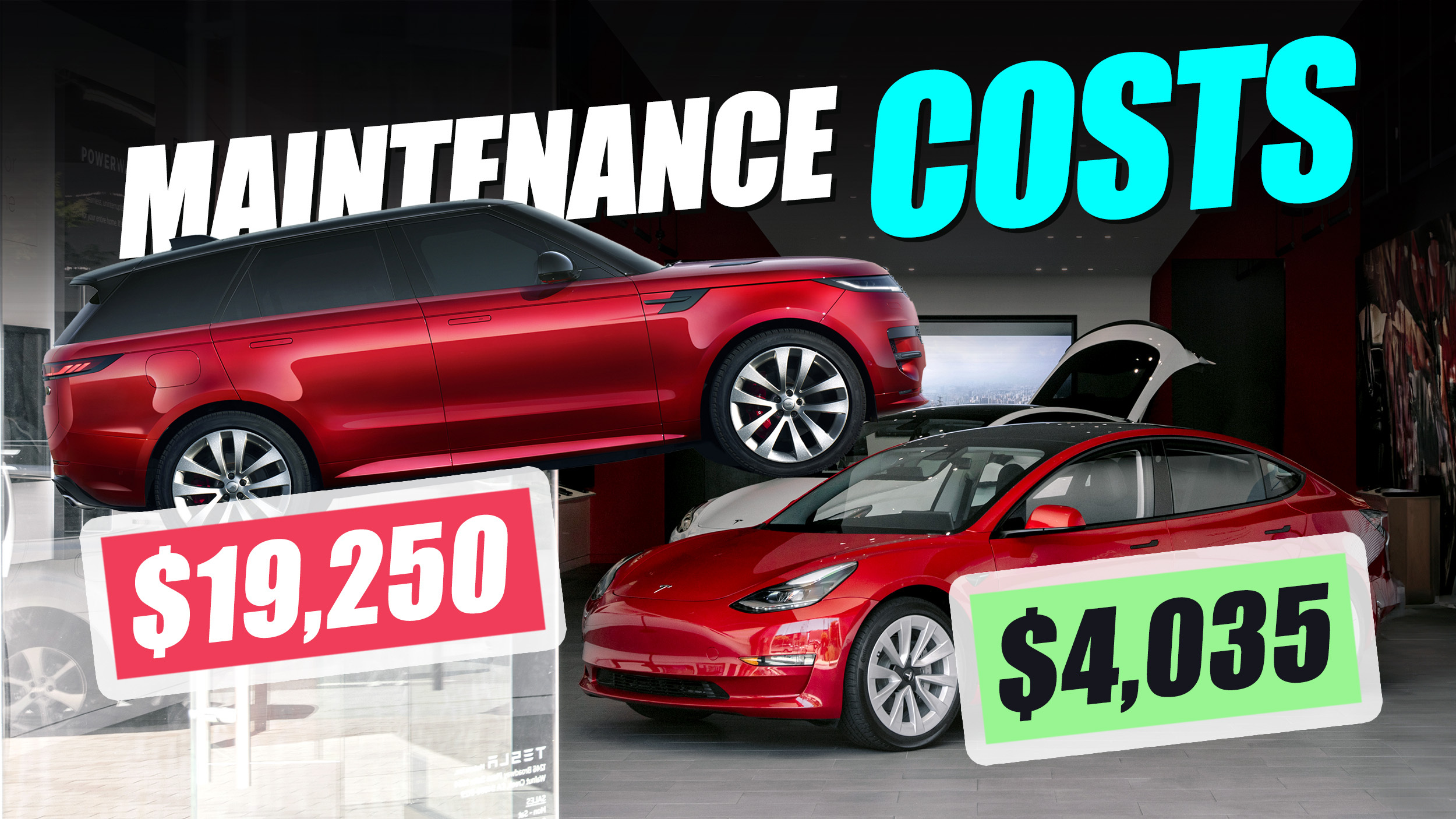 Tesla Cheapest Brand To Maintain (Battery Not Included), Land Rover ...