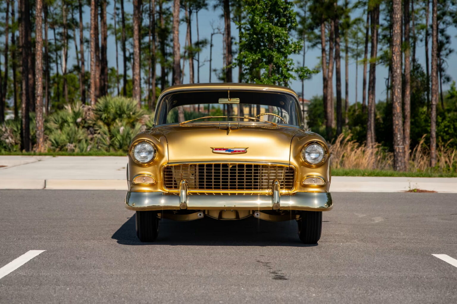 Gold Standard Replica Chases Mystery Of GM’s Missing 55 Chevy Bel Air ...