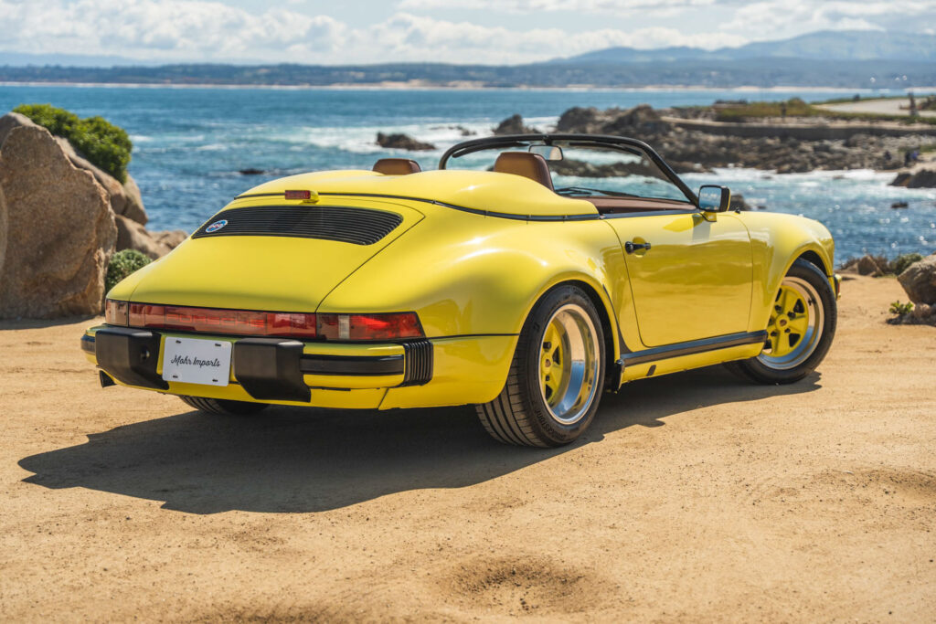 This ’89 Porsche Speedster’s Banana Yellow Paint Is Sure To Split ...