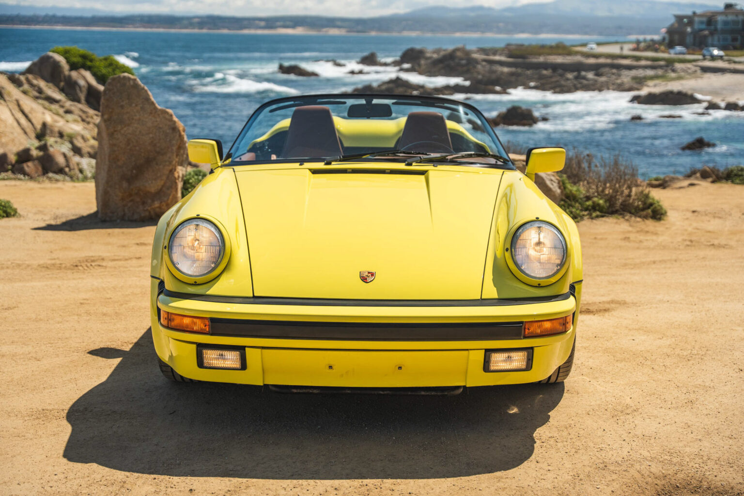 This ’89 Porsche Speedster’s Banana Yellow Paint Is Sure To Split ...
