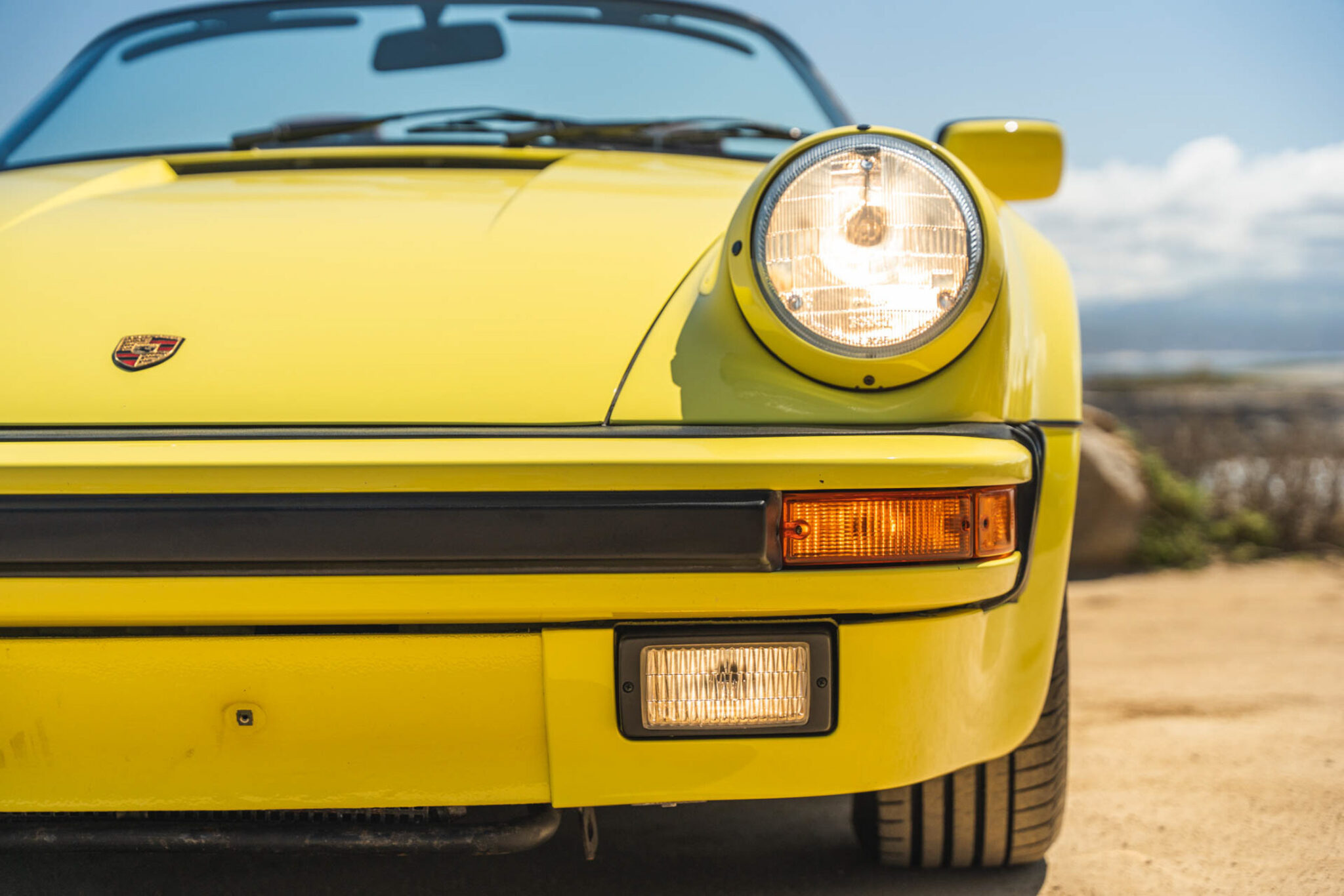 This ’89 Porsche Speedster’s Banana Yellow Paint Is Sure To Split ...