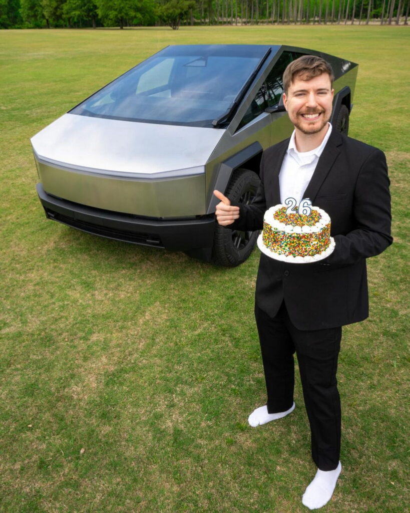 MrBeast Turns 26, Gives Away More Teslas Than Many Dealers Sell In A ...