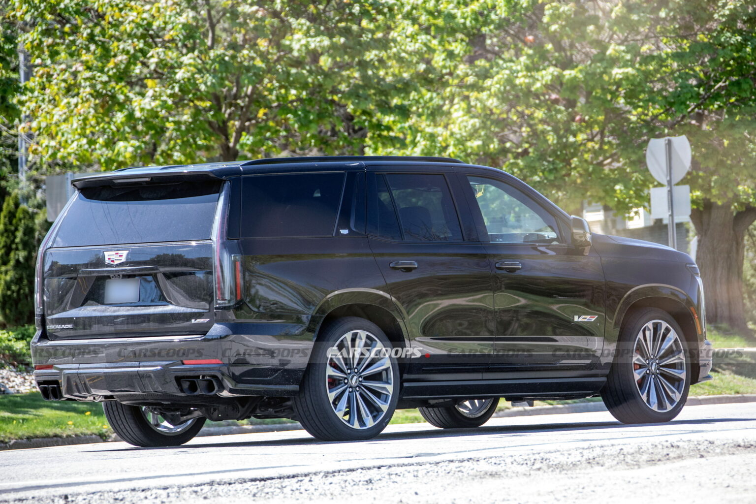 2025 Cadillac Escalade V Snapped Completely Undisguised At McDonald’s ...