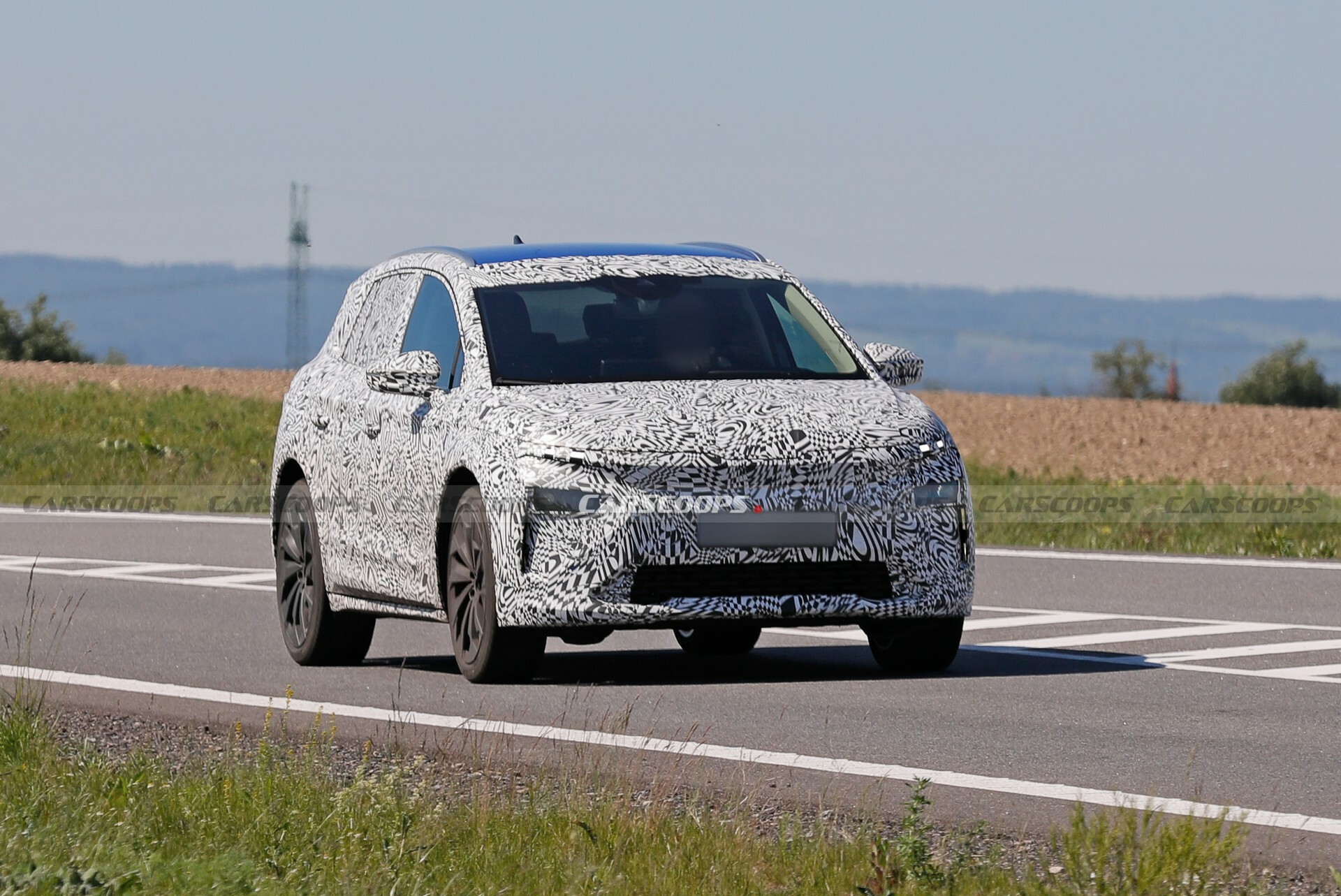 Skoda Elroq Compact Electric SUV Spied For The First Time | Carscoops