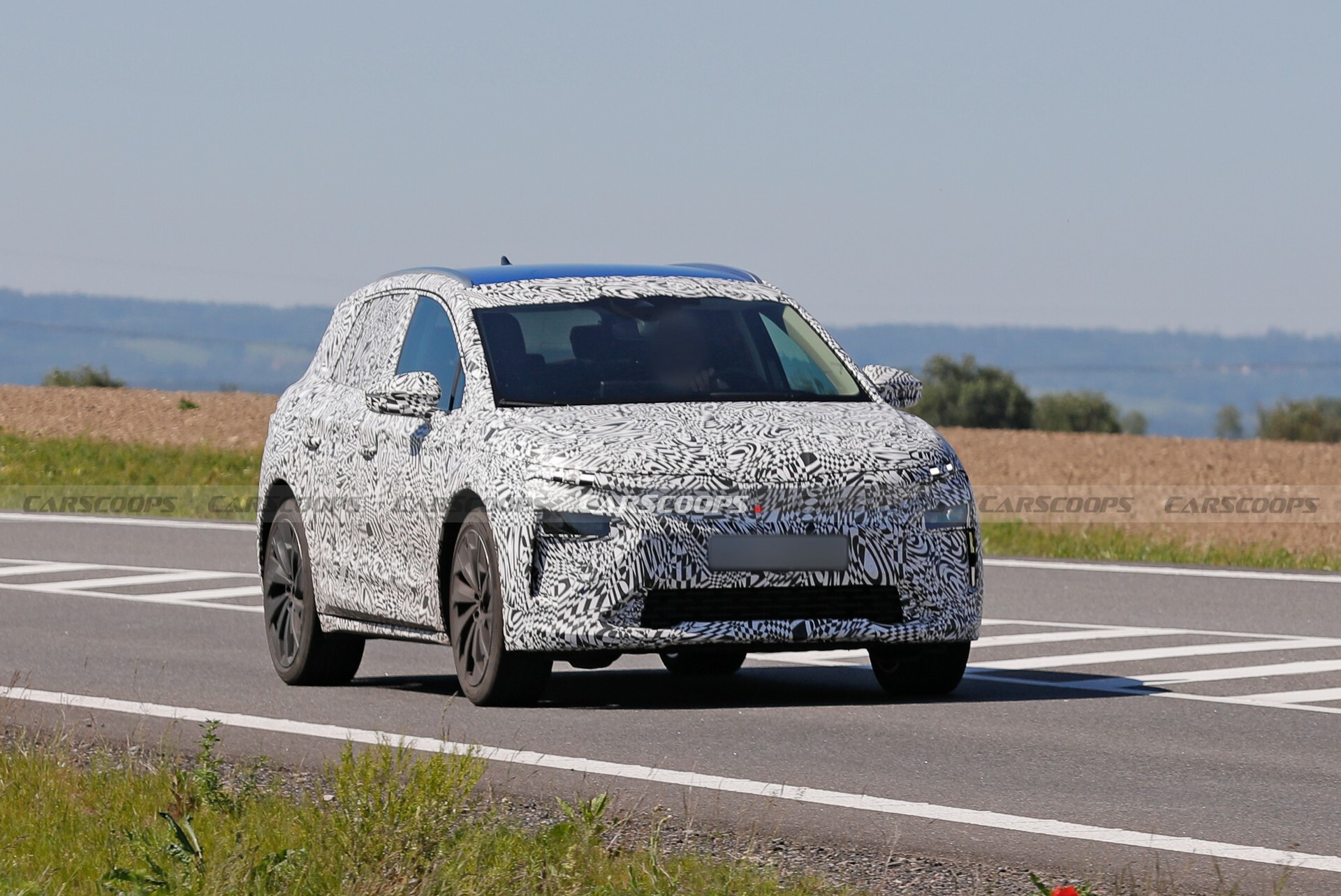 Skoda Elroq Compact Electric SUV Spied For The First Time | Carscoops