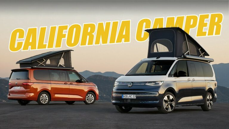 New VW California Camper Evolves Gaining More Space, Luxury And A ...