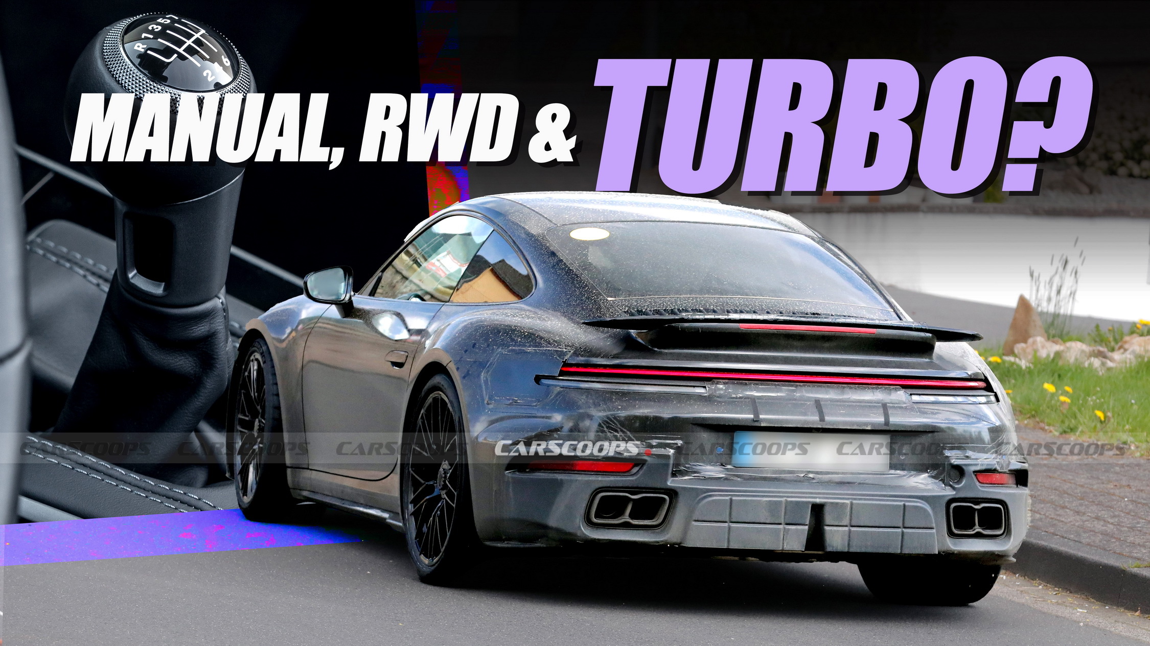 There’s A Rumor The 2025 Porsche 911 Turbo Will Be Manual And RWD, But ...