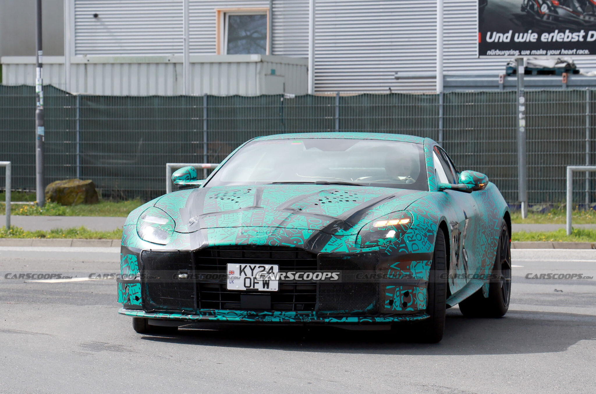 824 HP Aston Martin V12 Vanquish Makes Final Checks Before Ditching ...