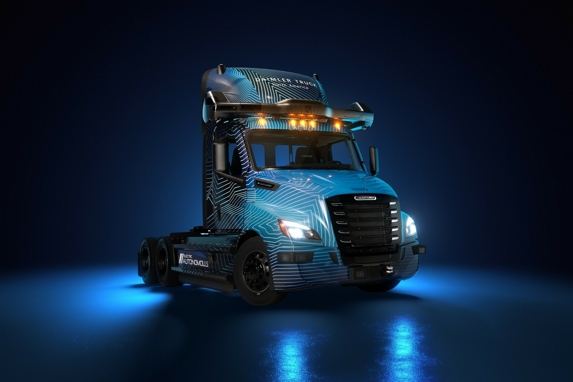 Daimler’s Autonomous Electric Freightliner eCascadia Hints At The ...