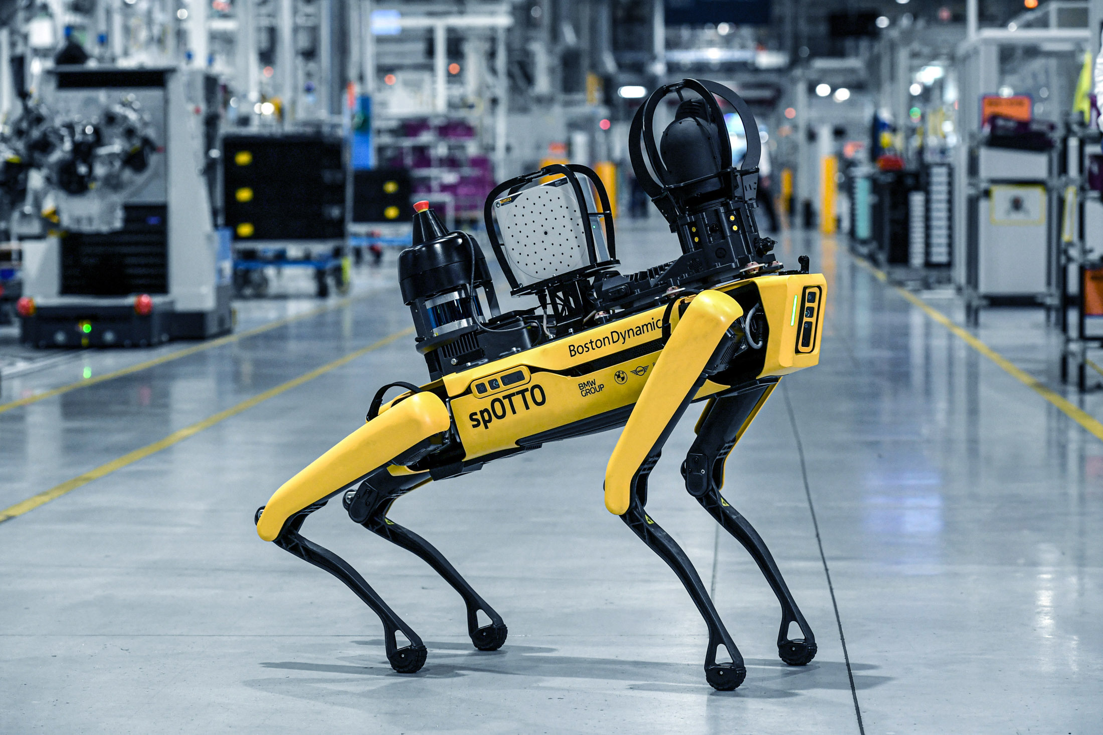 BMW Is Using One Of Those Creepy Robot Dogs To Sniff Out Problems At ...