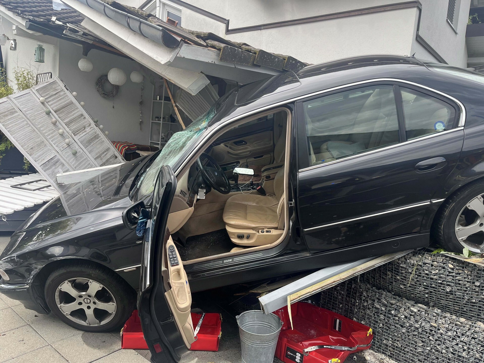 Swiss Man Crashes BMW 7 Into Neighbor’s House After Pedal Mix-Up ...