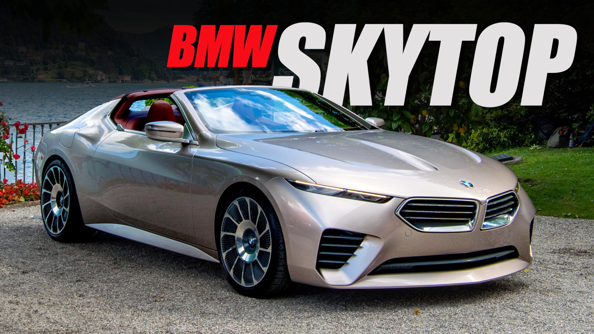 BMW Concept Skytop Is The Prettiest Bimmer In A Decade (Live Photos ...