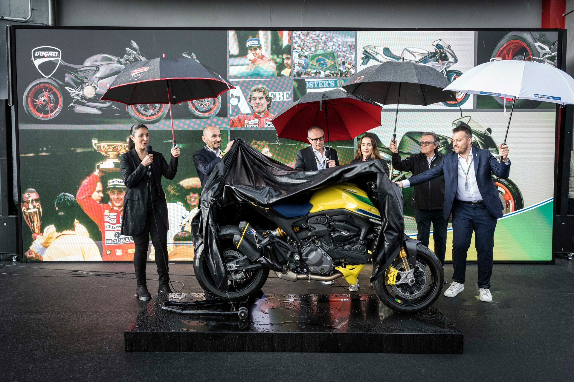 Ducati Monster Senna Debuts As $25k Tribute To A Racing Legend | Carscoops
