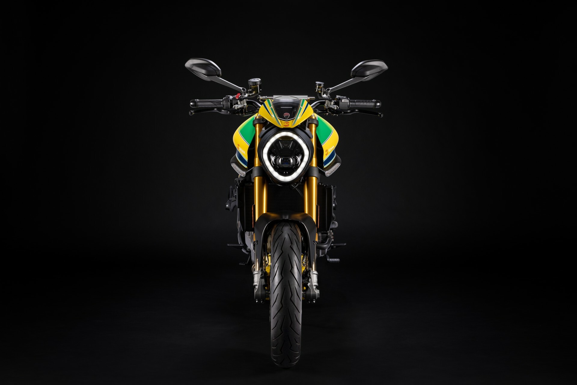 Ducati Monster Senna Debuts As $25k Tribute To A Racing Legend | Carscoops