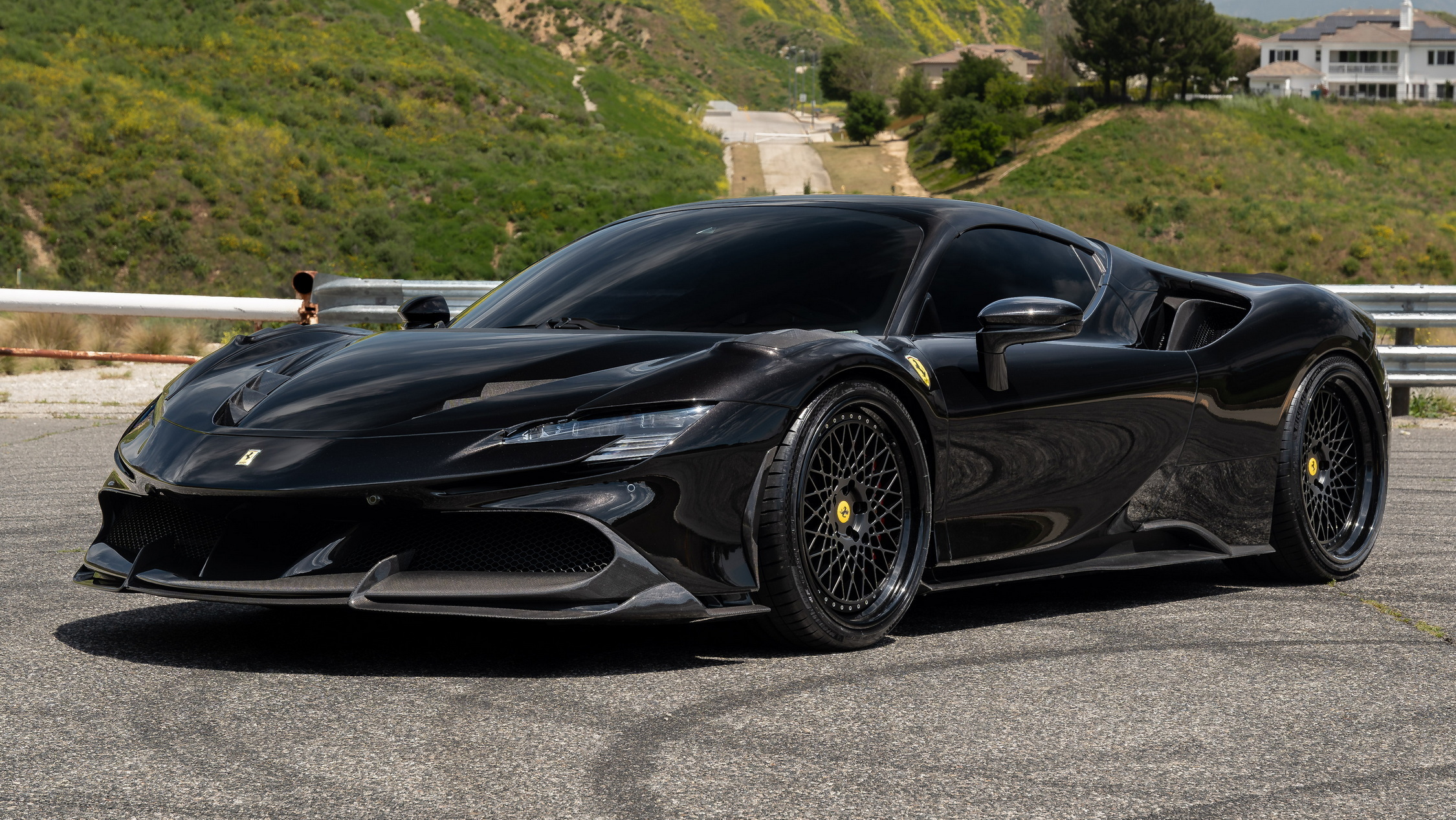 Would You Dress Your Ferrari SF90 In A $75k Carbon Fiber Suit? | Carscoops