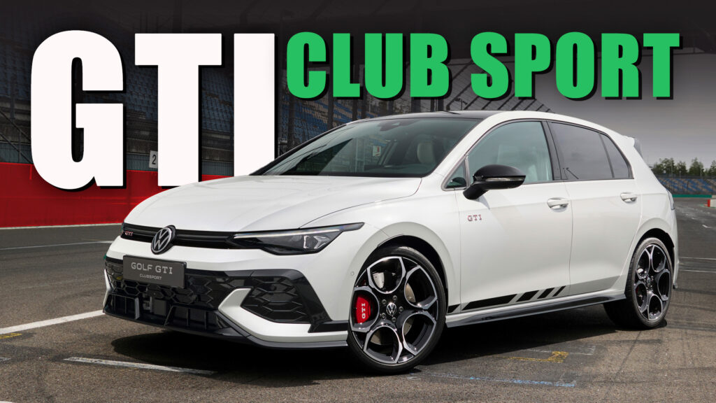 166-MPH VW Golf GTI Clubsport Takes Aim At Civic Type R, But Regular ...