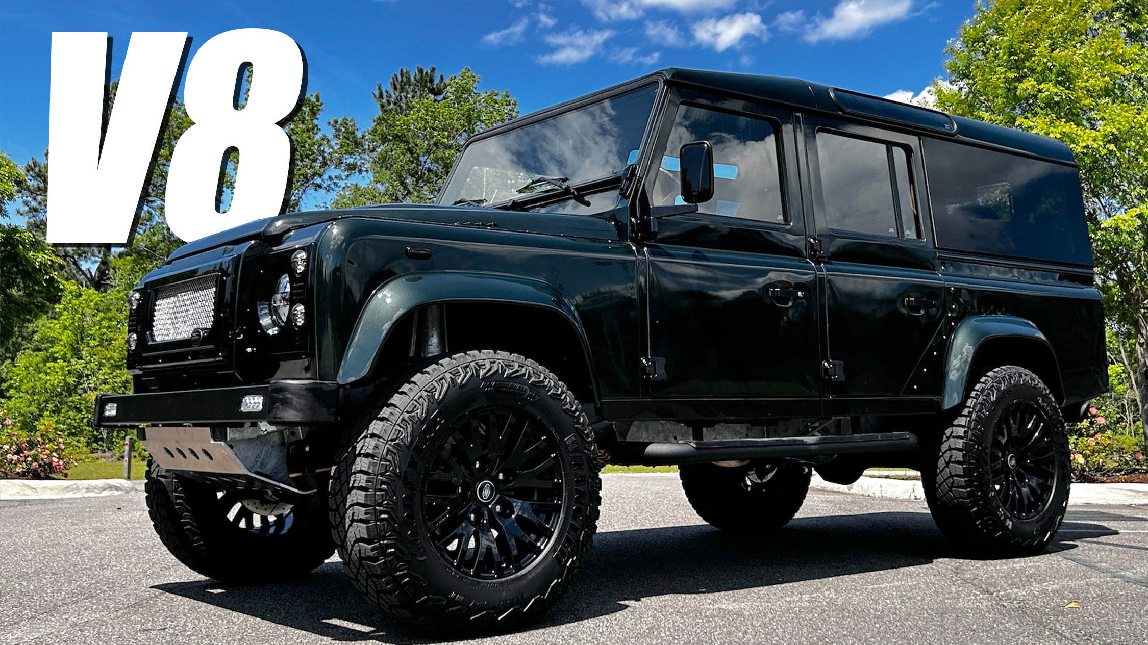 Osprey Injects Corvette V8 Muscle To Classic Land Rover Defender ...