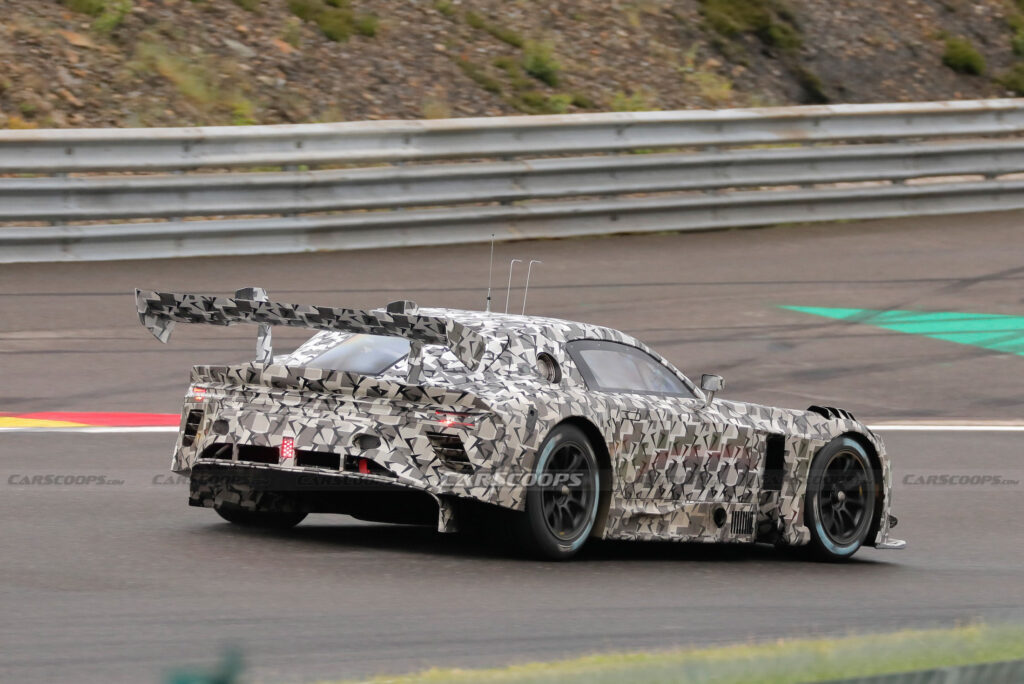 Listen To The Toyota / Lexus GR GT3’s Ferocious Twin-Turbo V8 | Carscoops